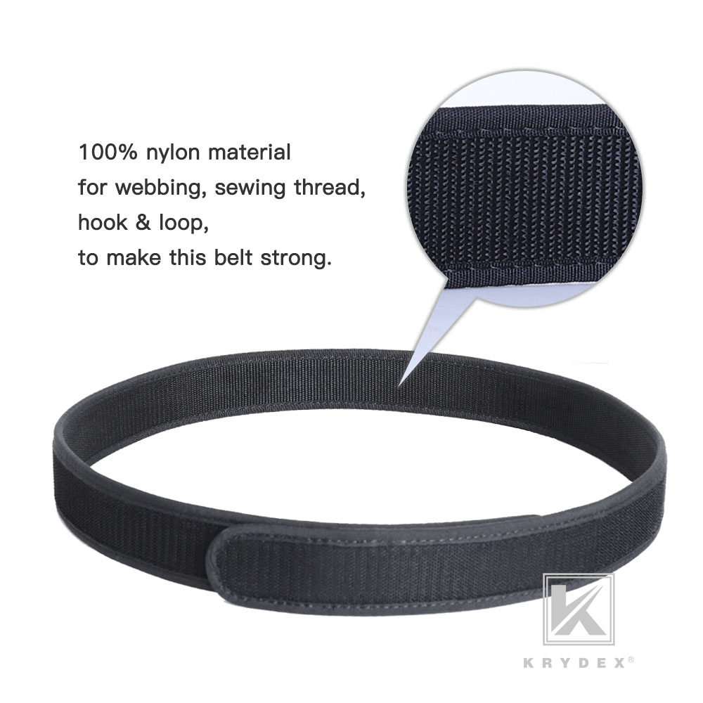 Underbelt For Duty Belt KRYDEX 1.5 Inch Loop Liner Inner Tactical Belt ...