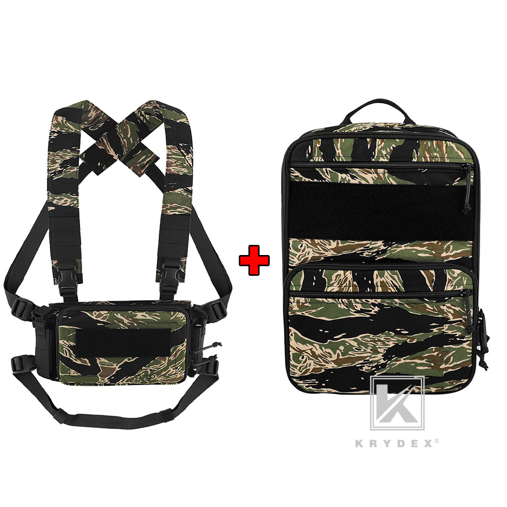 Chest Rigs Tactical KRYDEX Tactical Expandable Backpack Molle And ...